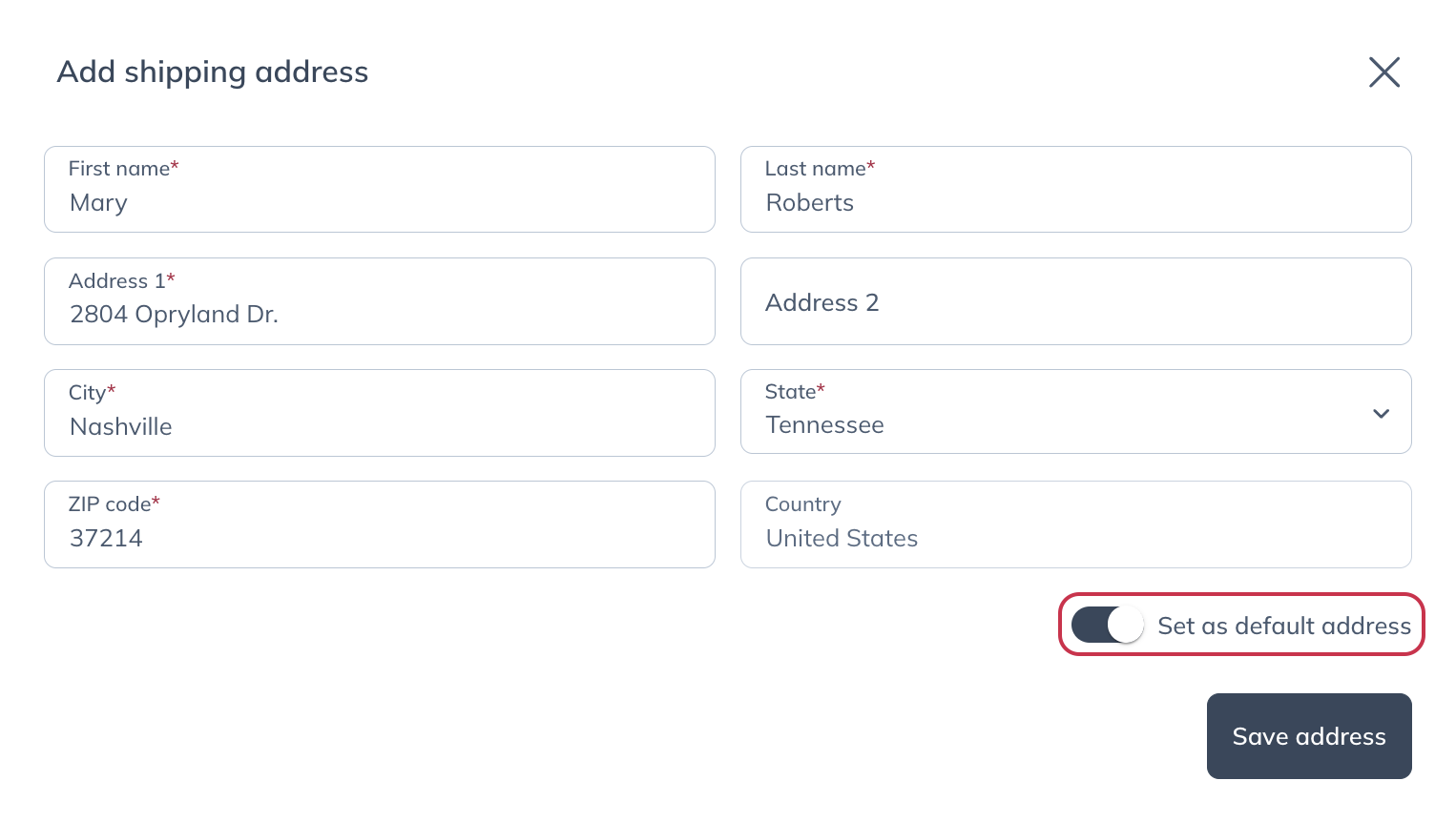 Managing addresses - Emerson Ecologics Help Center